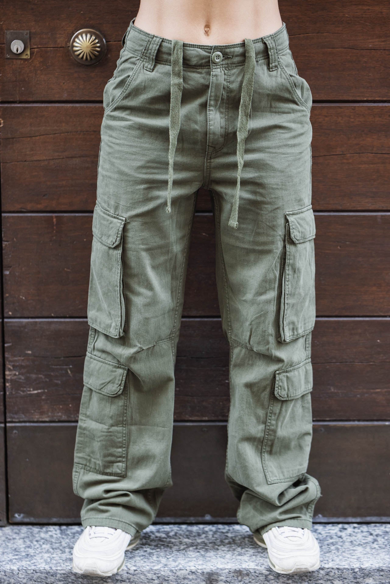 Cargo double pocket pants – Machine Jean